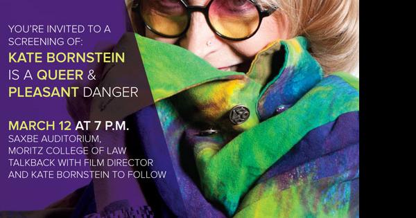 Kate Bornstein is a Queer & Pleasant Danger | Department of Women's ...